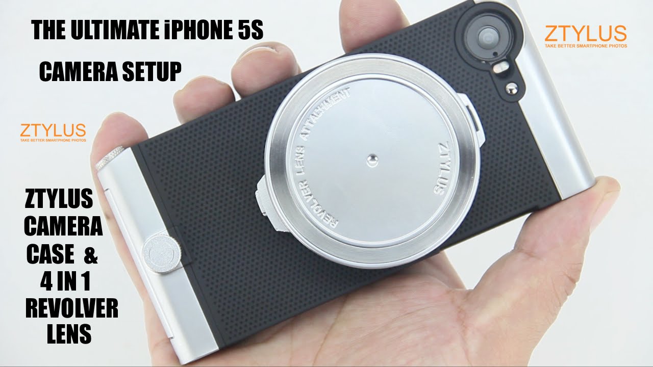 Ztylus Camera Case & 4 In 1 Revolver Lens The Ultimate iPhone 5s Camera ...