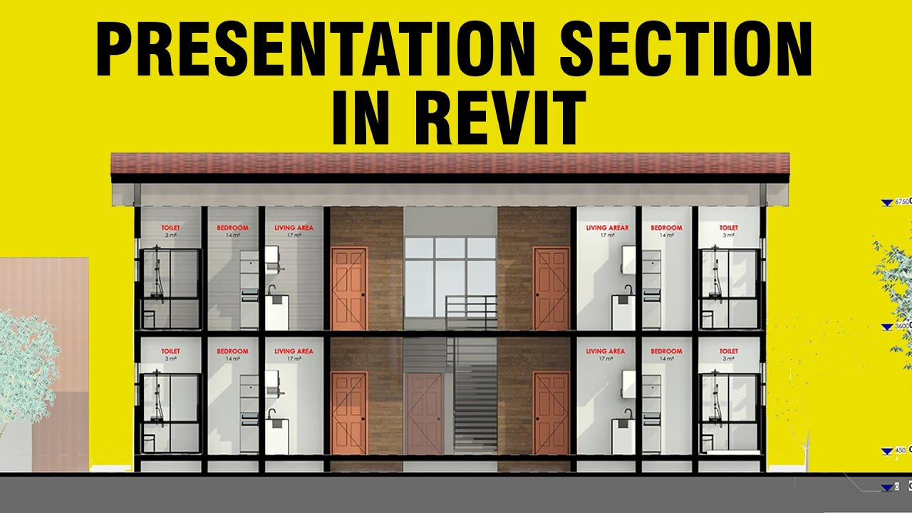 No Photoshop Needed, PRESENTATION SECTIONS IN REVIT - YouTube