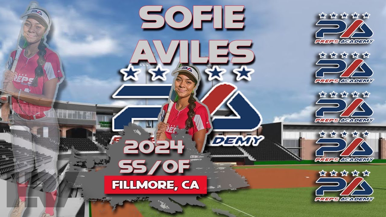 2024 Sofia Aviles 🥎 4.1 GPA, Shortstop and OF/UT, Softball Skills Video - Preps Academy - YouTube