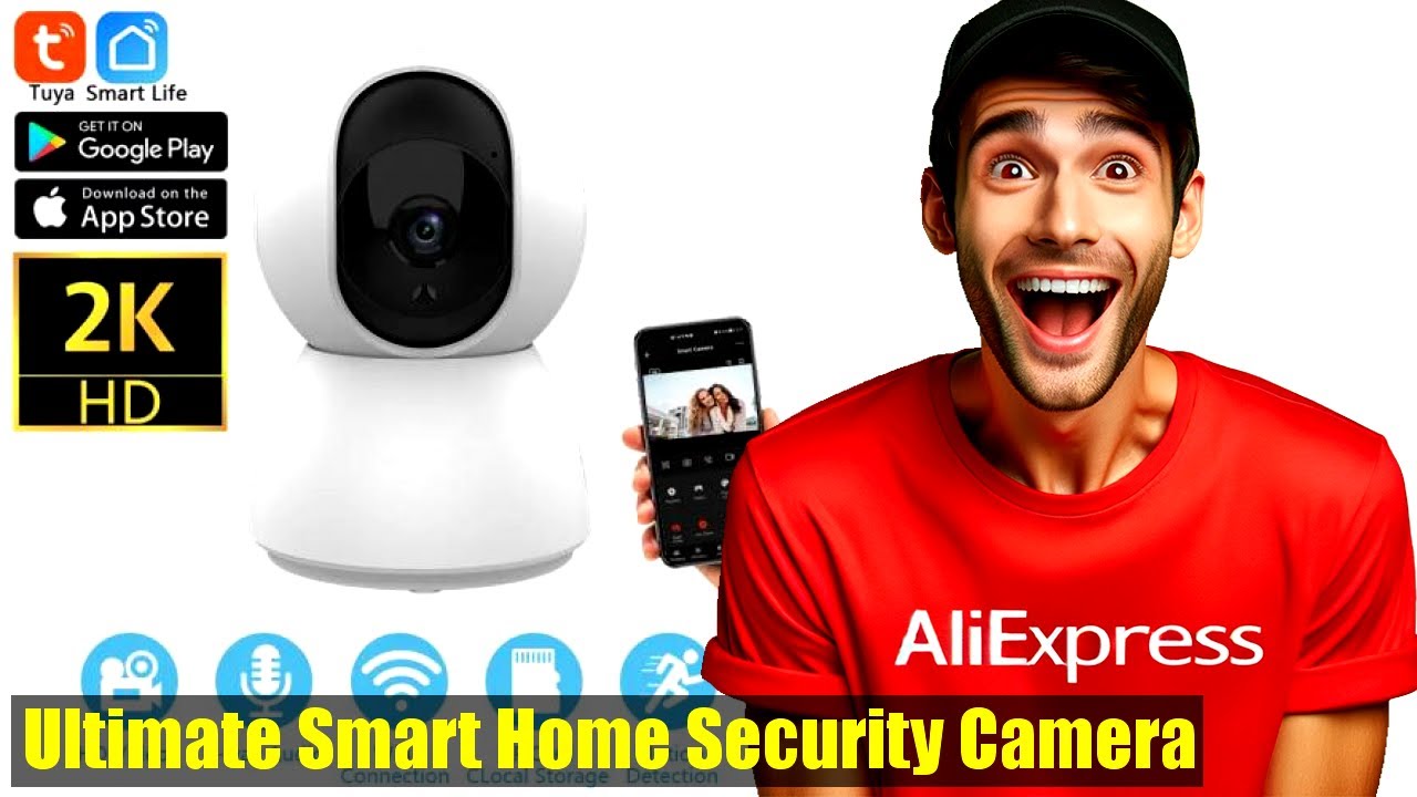 Ultimate Home Security: 4MP 2K Tuya Smart Mini WiFi IP Camera Review ...