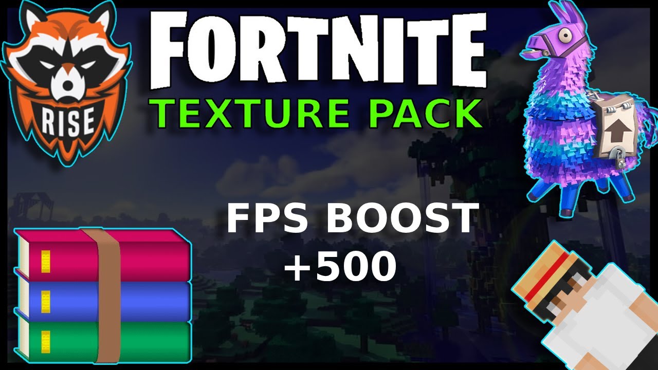 FORTNITE TEXTURE PACKFPS BOOST +500 - CRAFTRİSE SKYWARS - YouTube