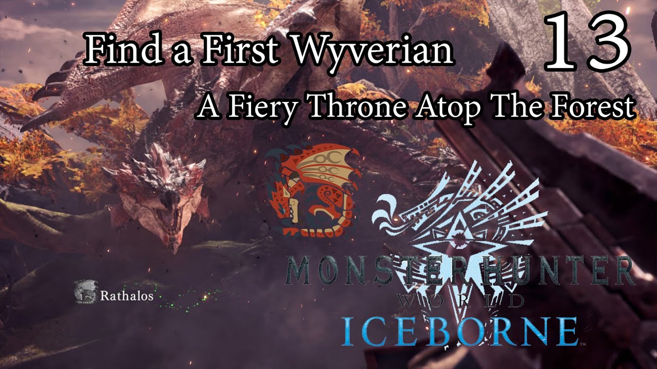 (เนื้อเรื่อง) Monster hunter world iceborne เครส Find a First Wyverian ...