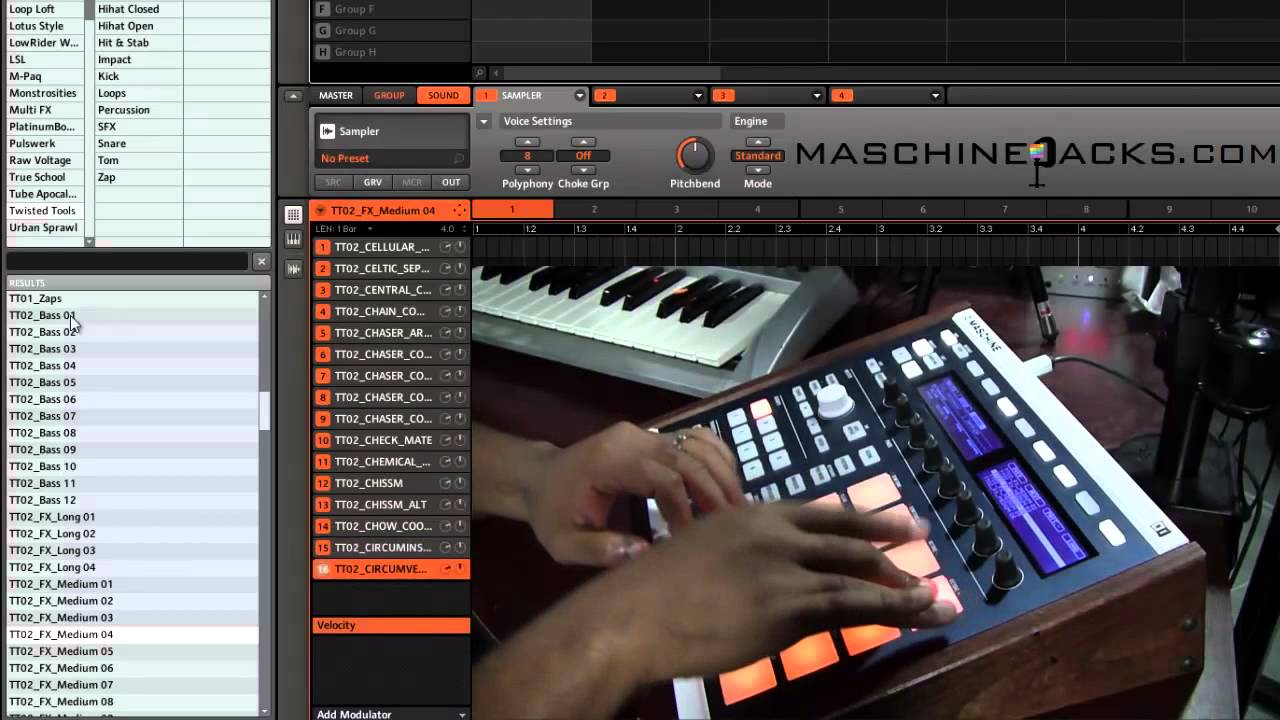Maschine Packs - Twisted Tools Glitchmachines Elements review - YouTube