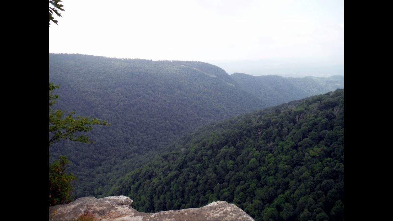 Barney's Wall and Look Off Rock in Giles County, Virginia - YouTube