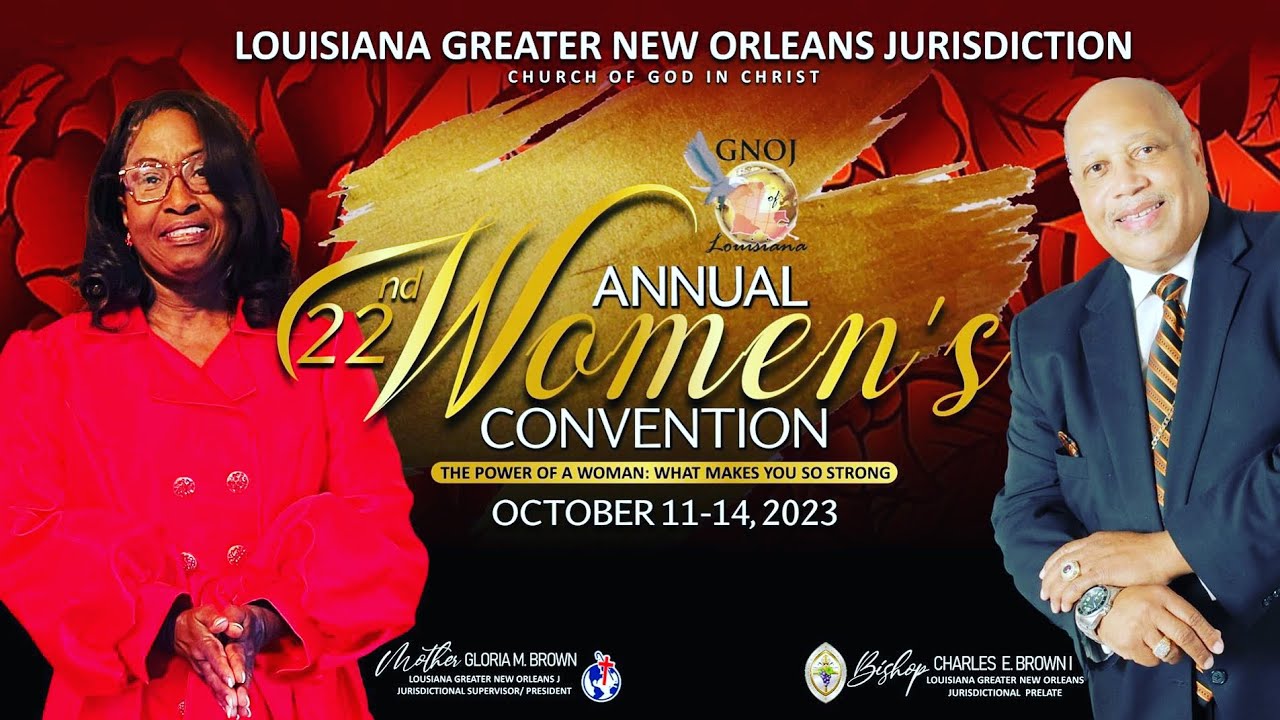 COGIC WOMENS CONVENTION HIGHLIGHTS | Night 2 Louisiana Greater New ...