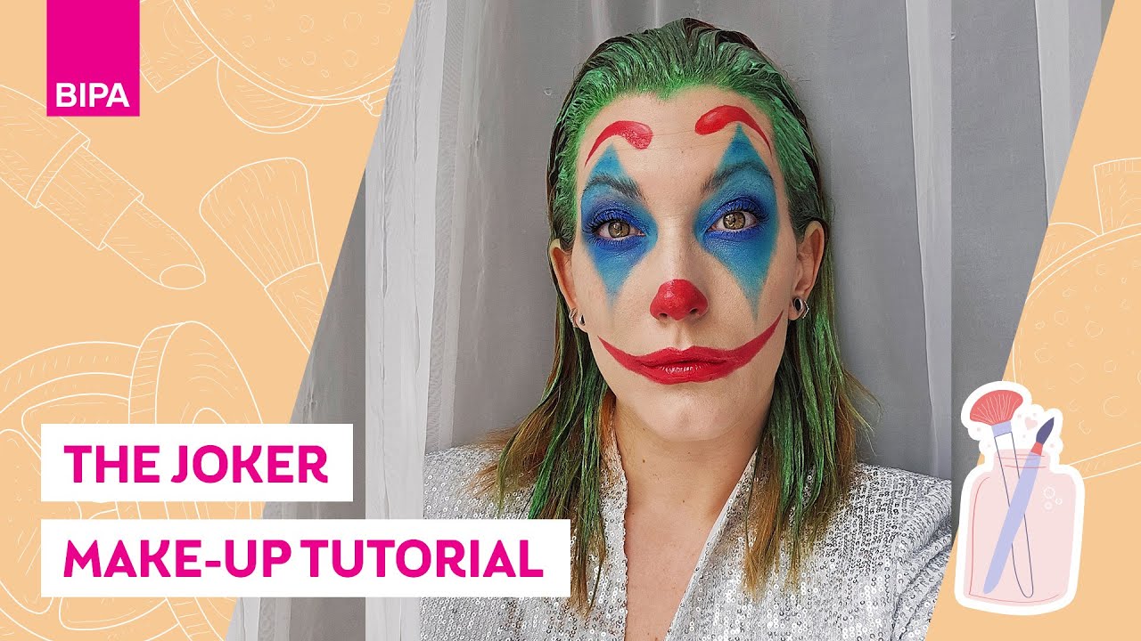 The Joker Make-up Tutorial mit Sabrina Sterntal - YouTube