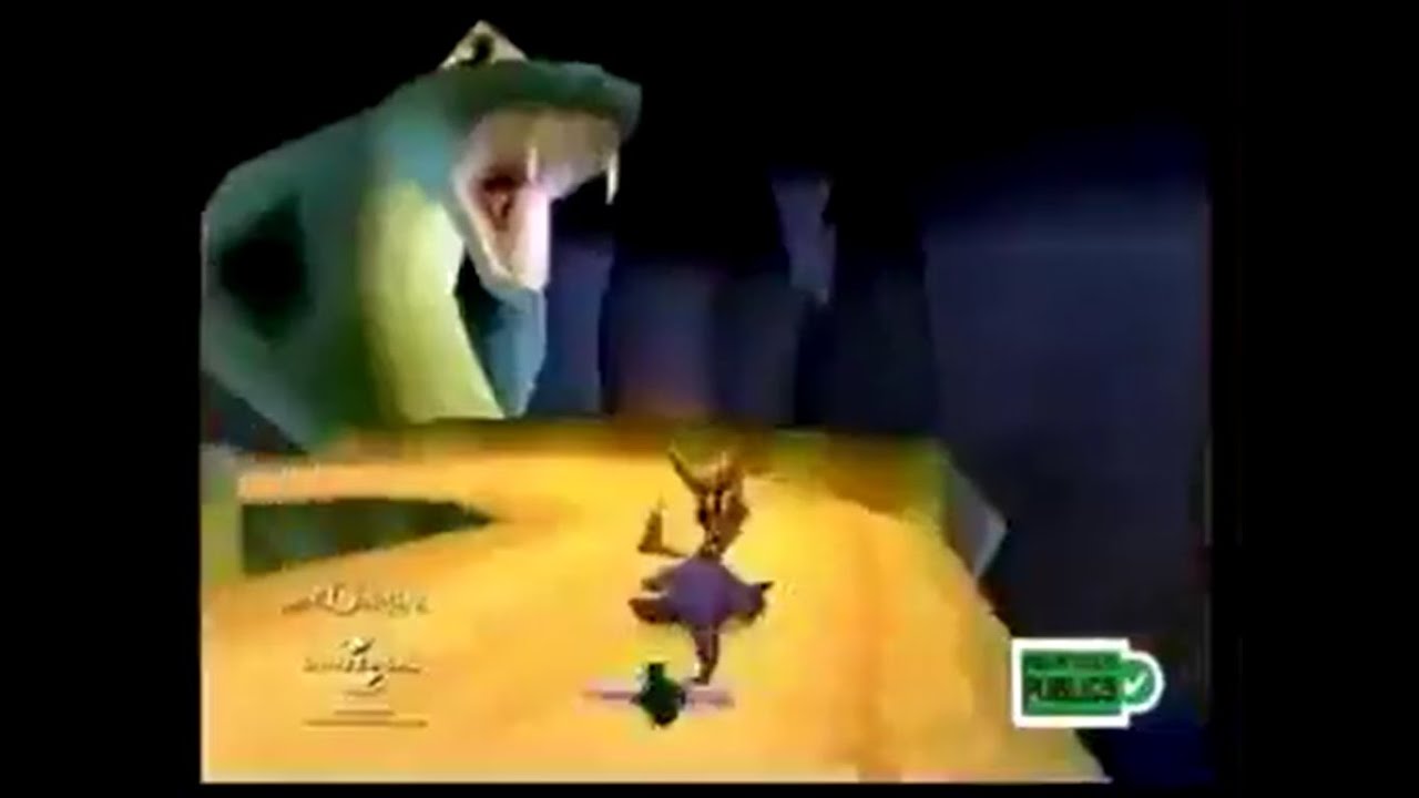 Spyro: Year of the Dragon 2000 French Commercial - YouTube