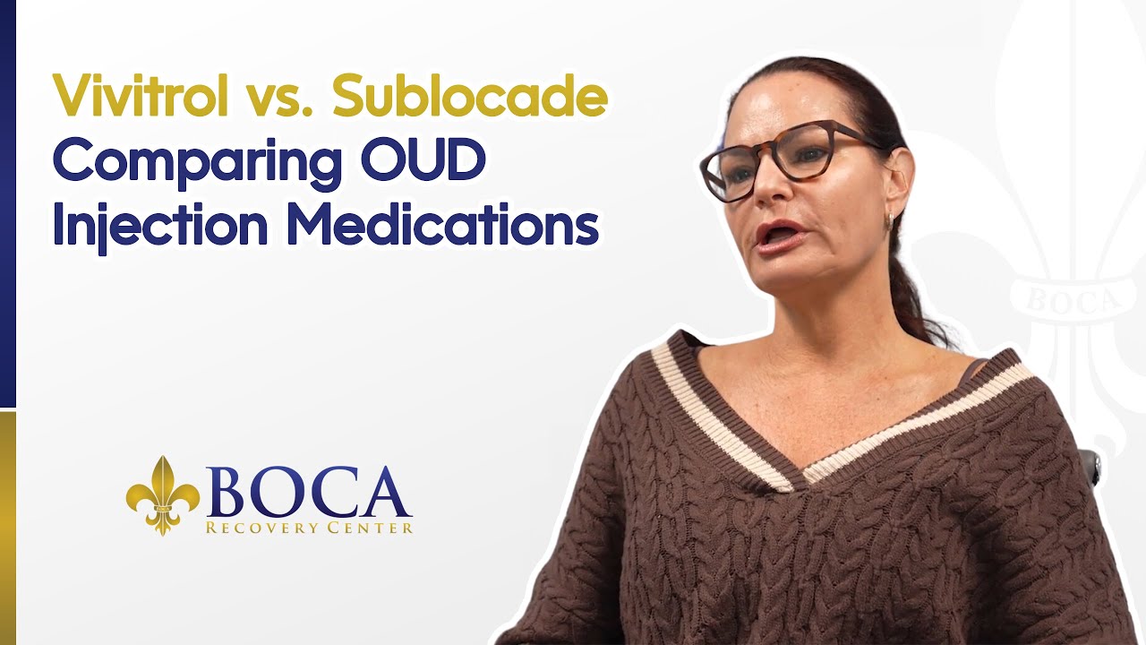 Vivitrol vs. Sublocade Comparing OUD Injection Medications - YouTube