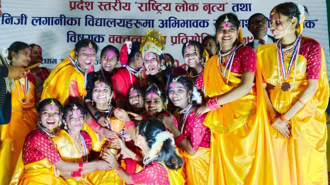 1st in state level dance organized by National Pabson - YouTube