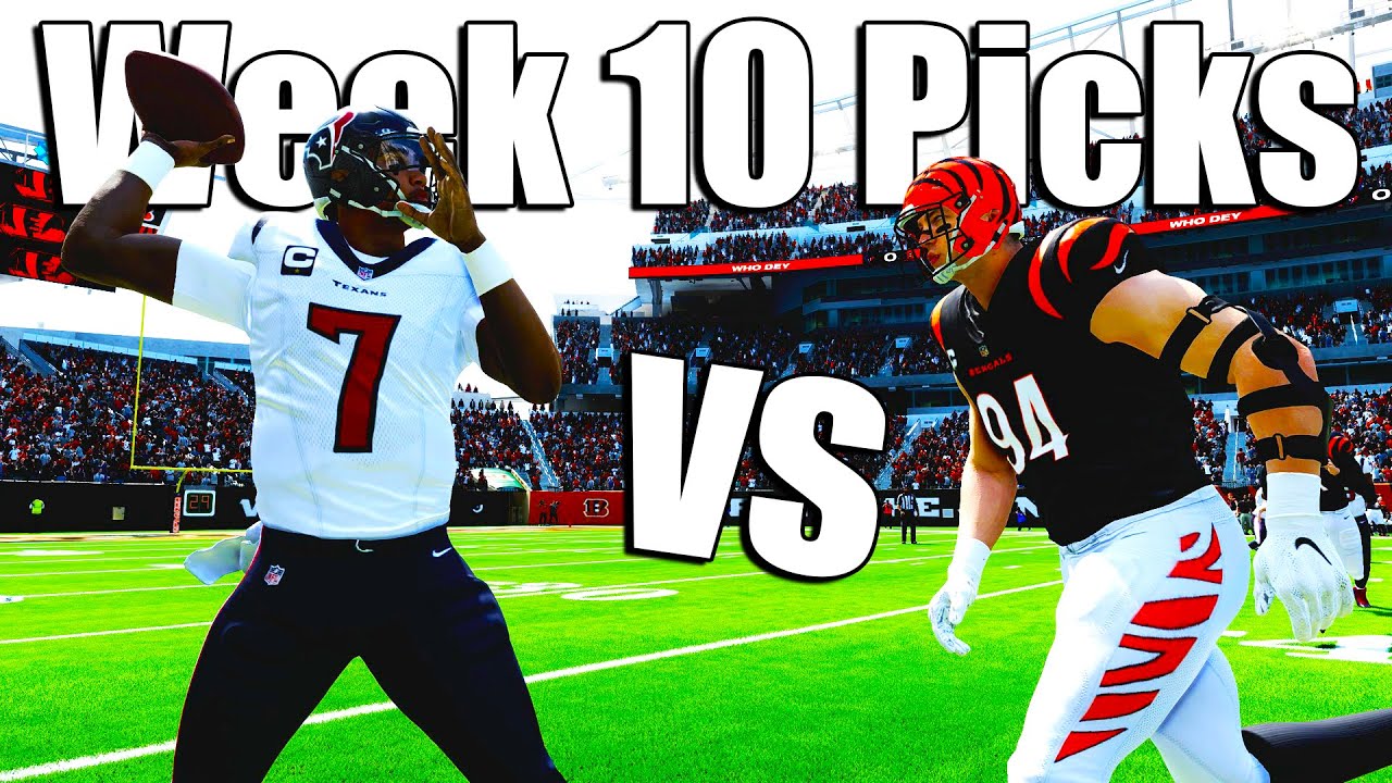 Who Will Win Each Game in the NFL Week 10?!? | Week 10 NFL Game Picks ...
