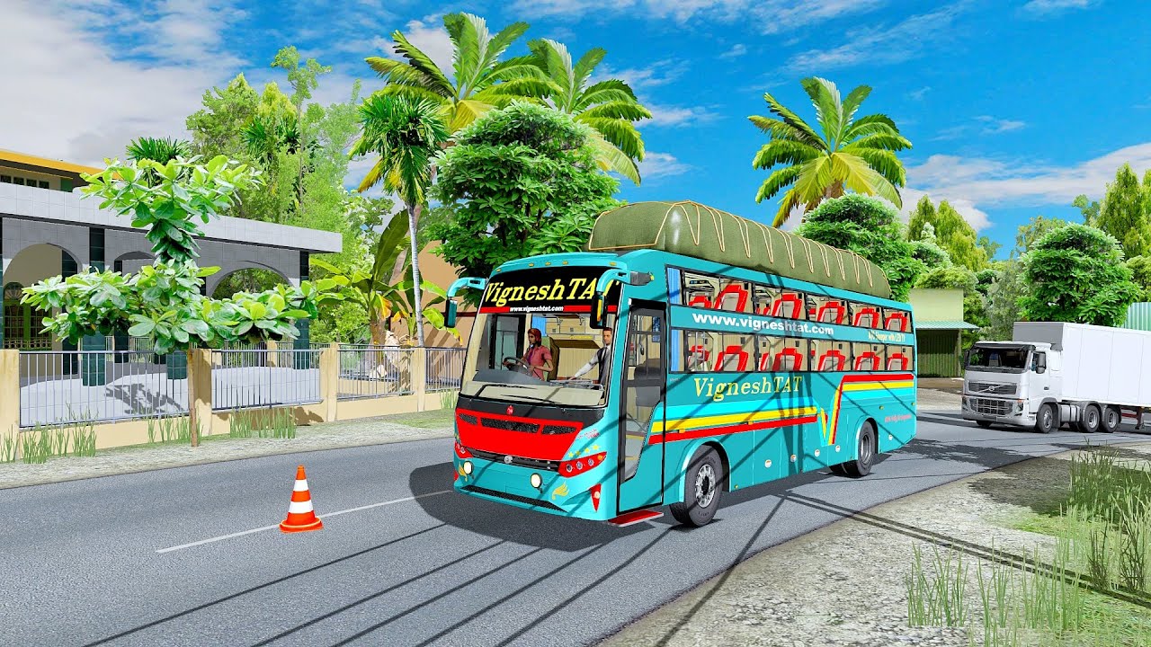 Vignesh Tat Bus Driving - Euro Truck Simulator 2 [ Ets2 ] | Bus Driving ...