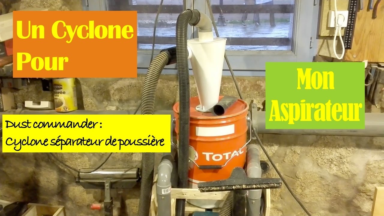 Comment équiper votre aspirateur d'un cyclone séparateur de déchets ...