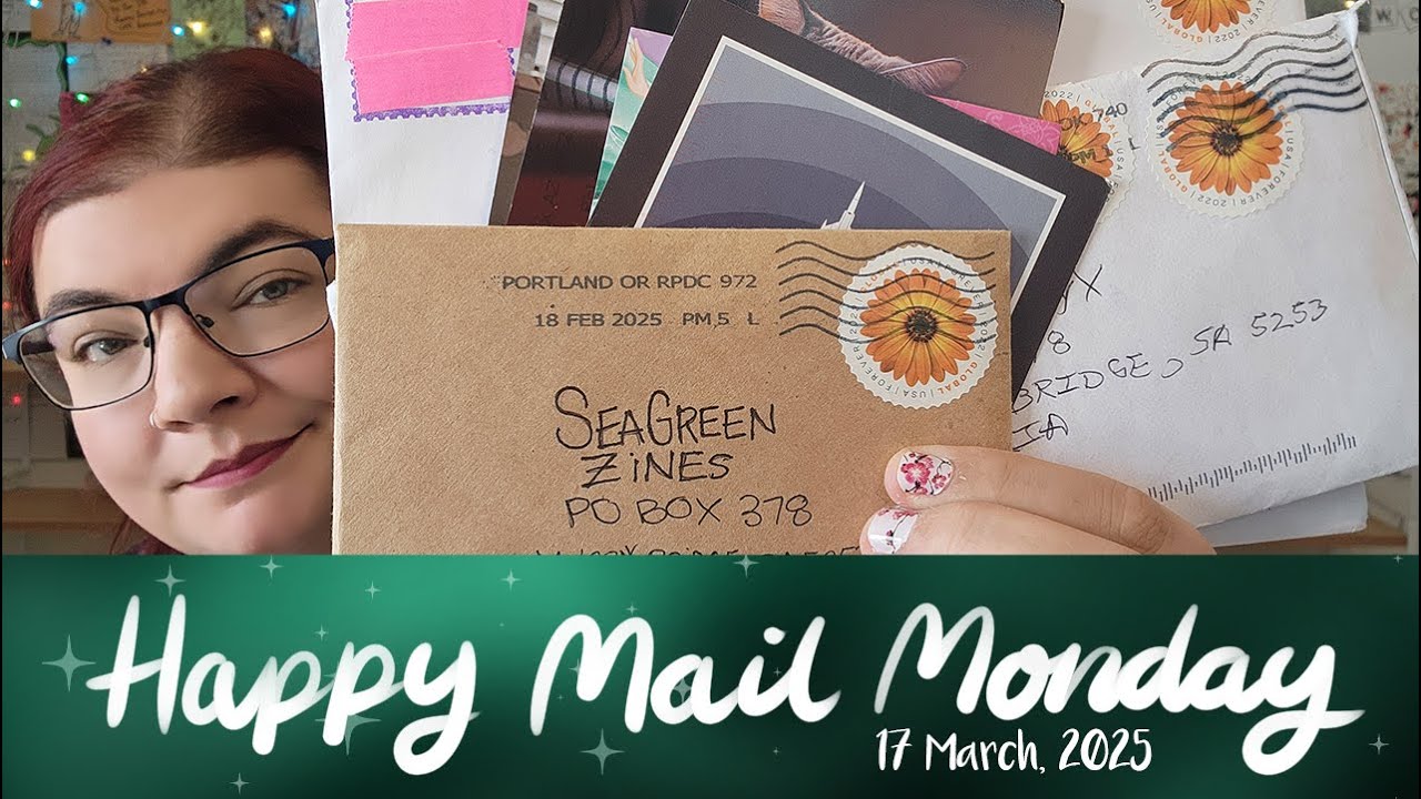 Happy Mail Monday – Happy To Be Here Edition - YouTube