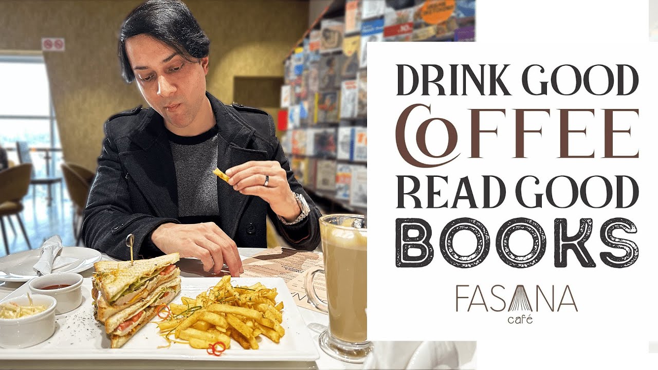 FASANA Cafe @ Readings D.H.A Lahore | Books & Food - YouTube