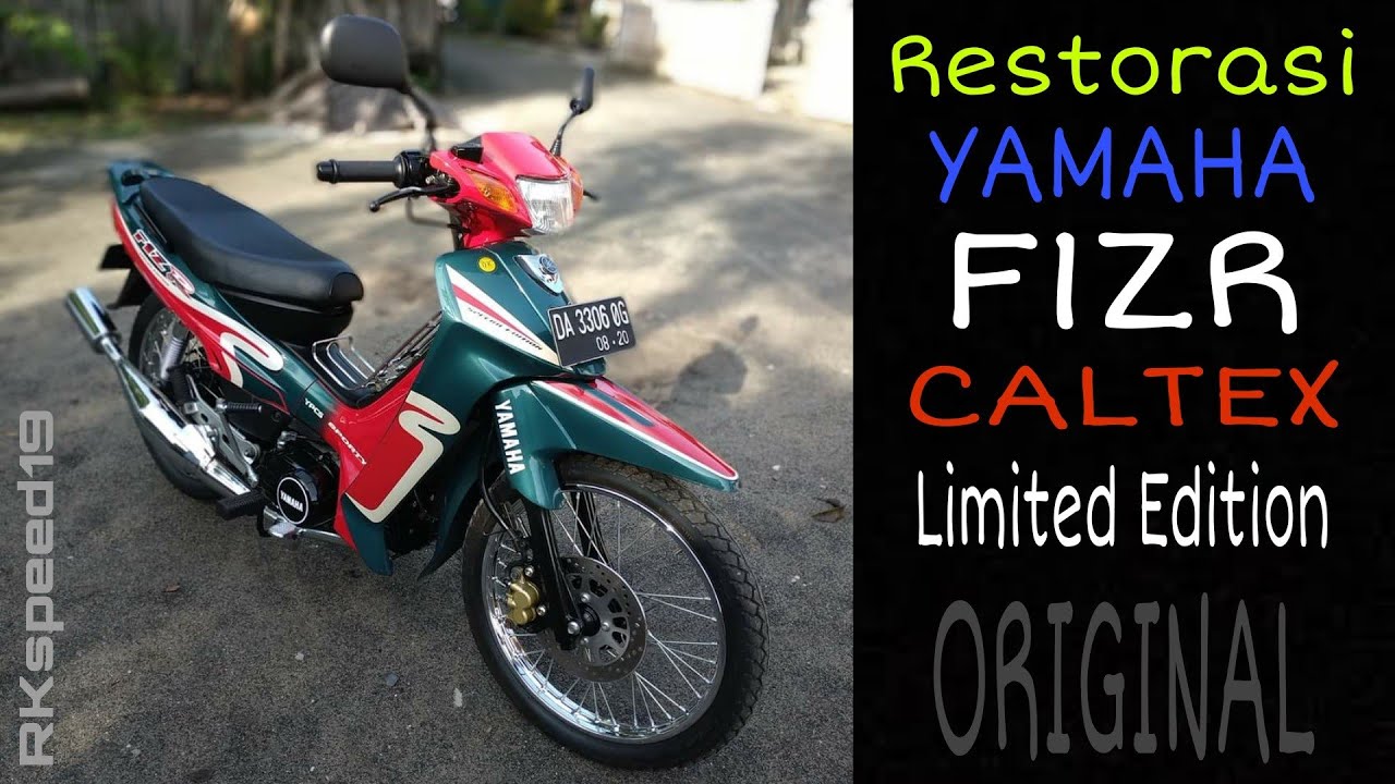Review hasil restorasi yamaha f1zr caltex 2001 full original - YouTube
