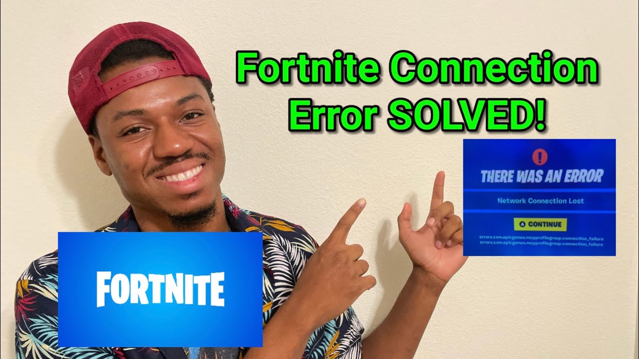 Fortnite Connection Error SOLVED! 2024 - YouTube