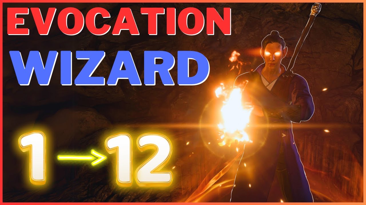 School Of Evocation Wizard - ALL Spells And Abilities - Baldur's Gate 3 ...
