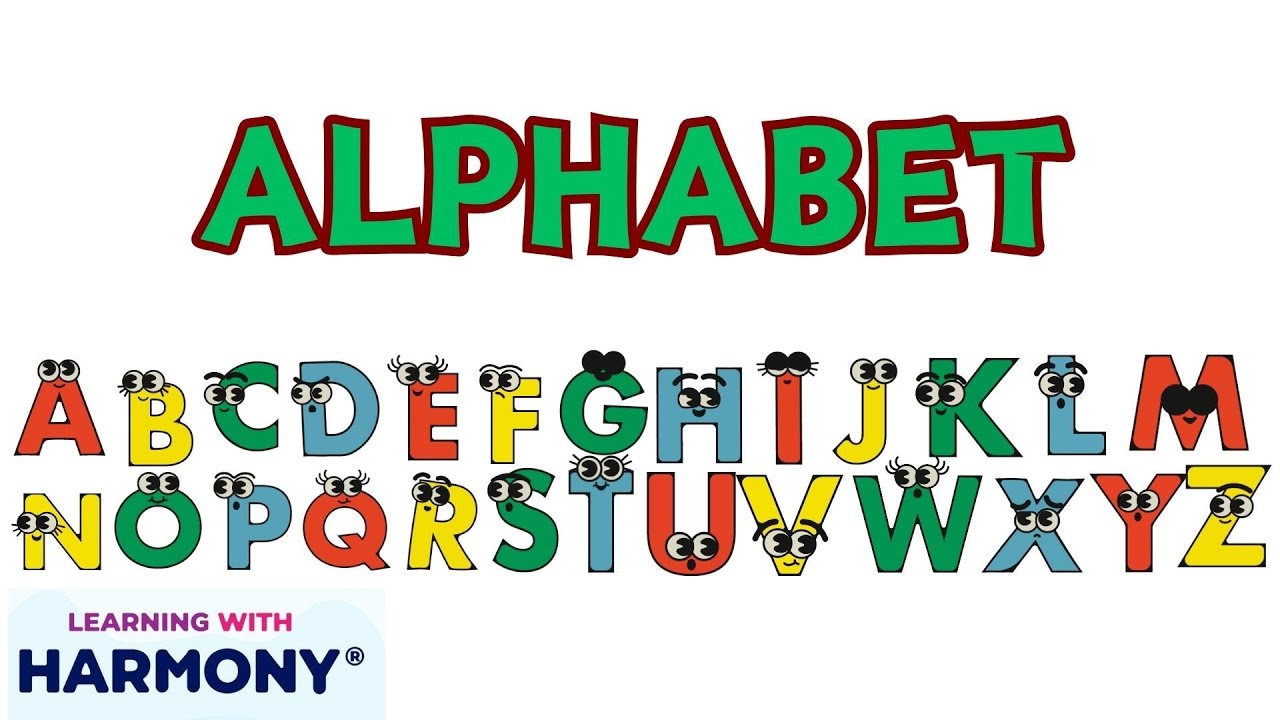 FUN WITH THE ALPHABET - LEARNING WITH HARMONY - YouTube