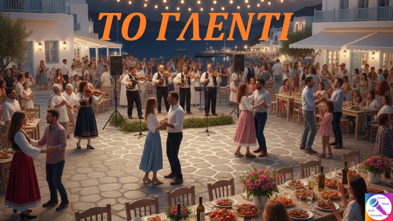 ΤΟ ΓΛΕΝΤΙ - ΚΥΡΙΑΚΗ ΣΠΑΝΟΥ (ΡΕ) Καραόκε σε γυναικείο τόνο - YouTube