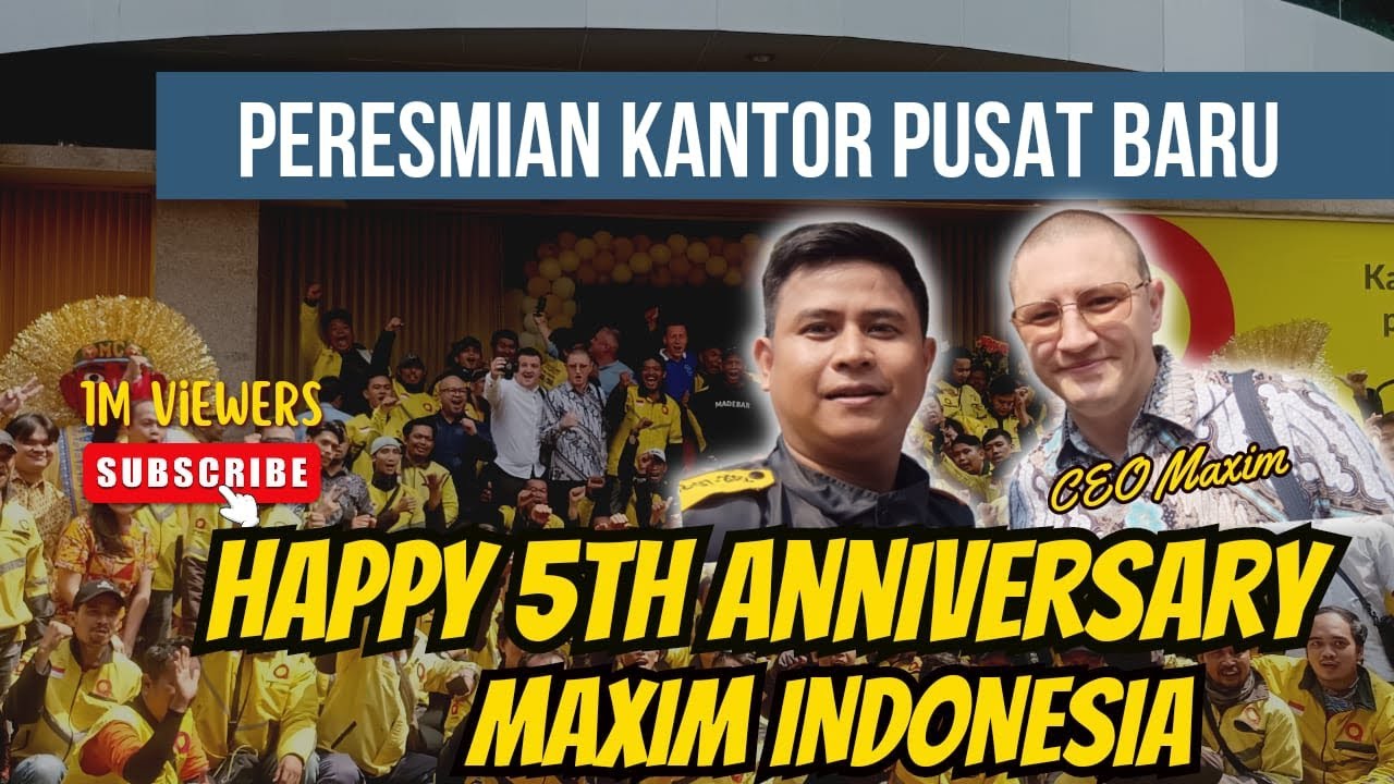 5th Anniversary Maxim Indonesia dan Peresmian Kantor Pusat Baru - YouTube