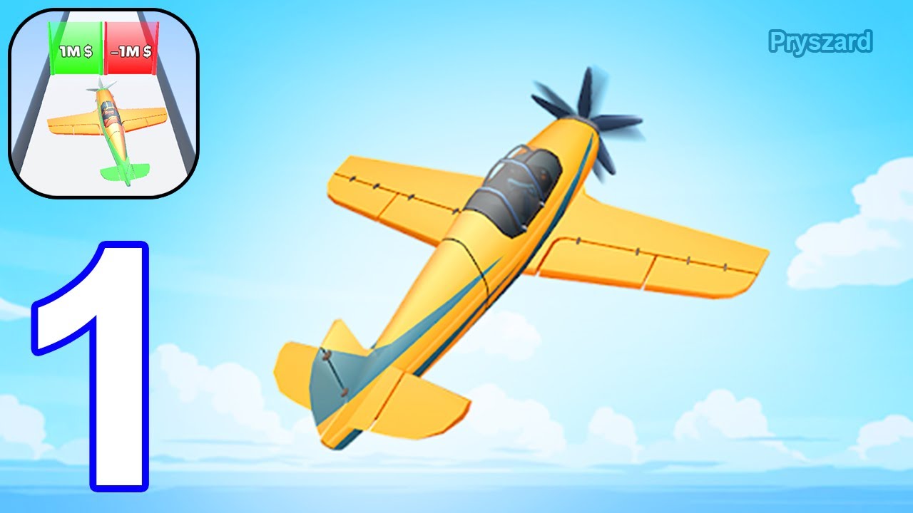 Plane Evolution! - Gameplay Walkthrough Part 1 Levels 1-12 Merge Plane Game (iOS, Android) - YouTube