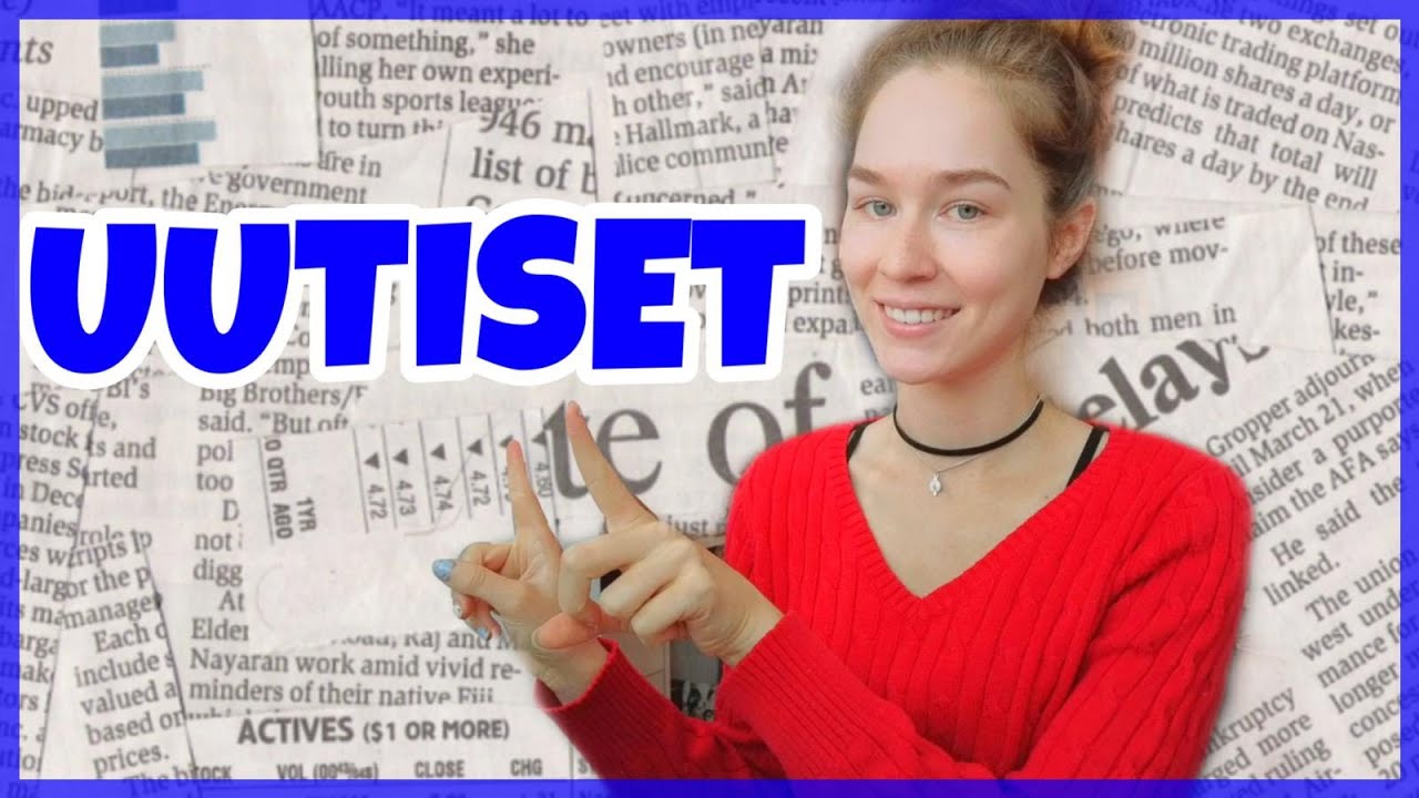 Reading Finnish News Article Headlines (from 19.09.22) - YouTube