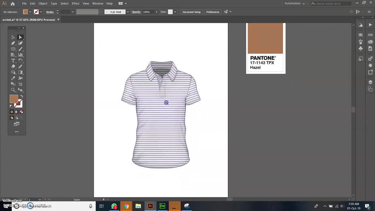 Replace Colors Adobe Illustrator CC 2019 - YouTube
