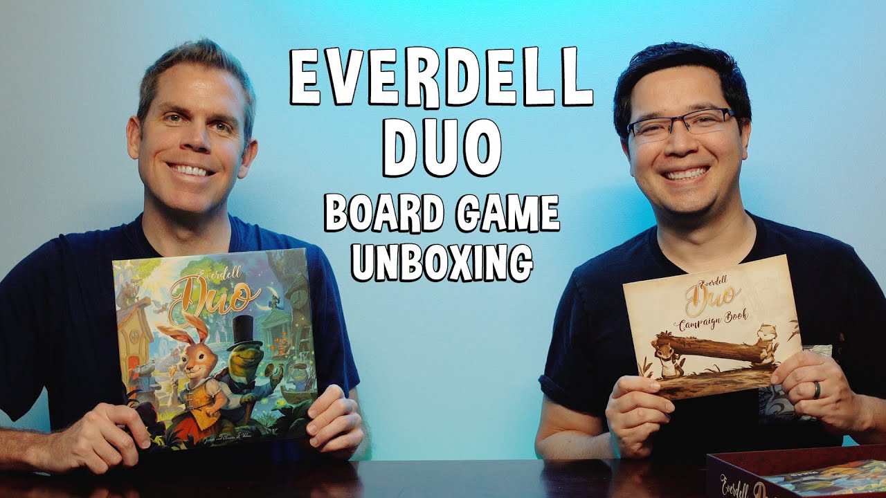 Unboxing Everdell Duo - 2 Player Board Game - YouTube