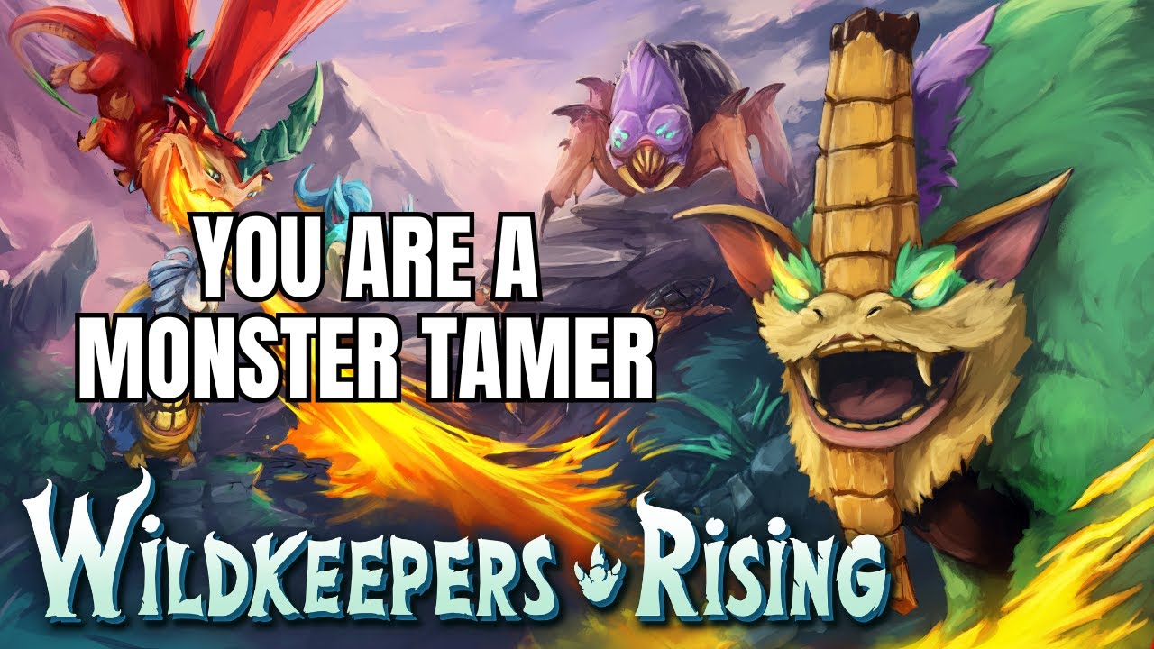 (BECOME A MONSTER TAMER) Wildkeepers Rising Gameplay (First Impressions ...