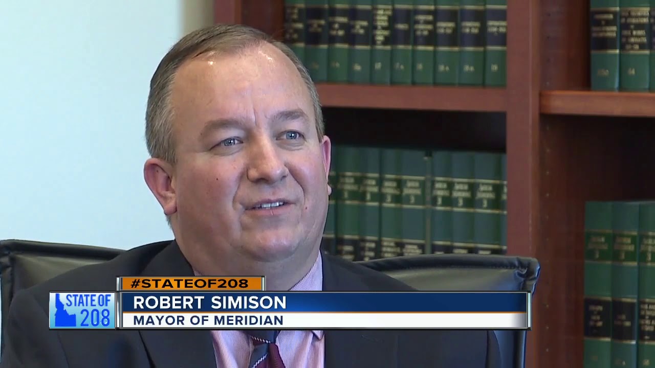 State of 208: Meridian Mayor Simison talks about growth - YouTube