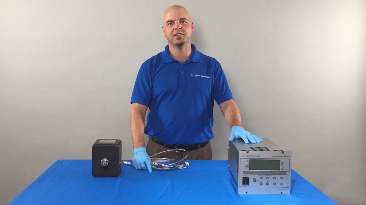 How to use the Agilent 4UHV Ion Pump Controller to run any Ion Pump - YouTube
