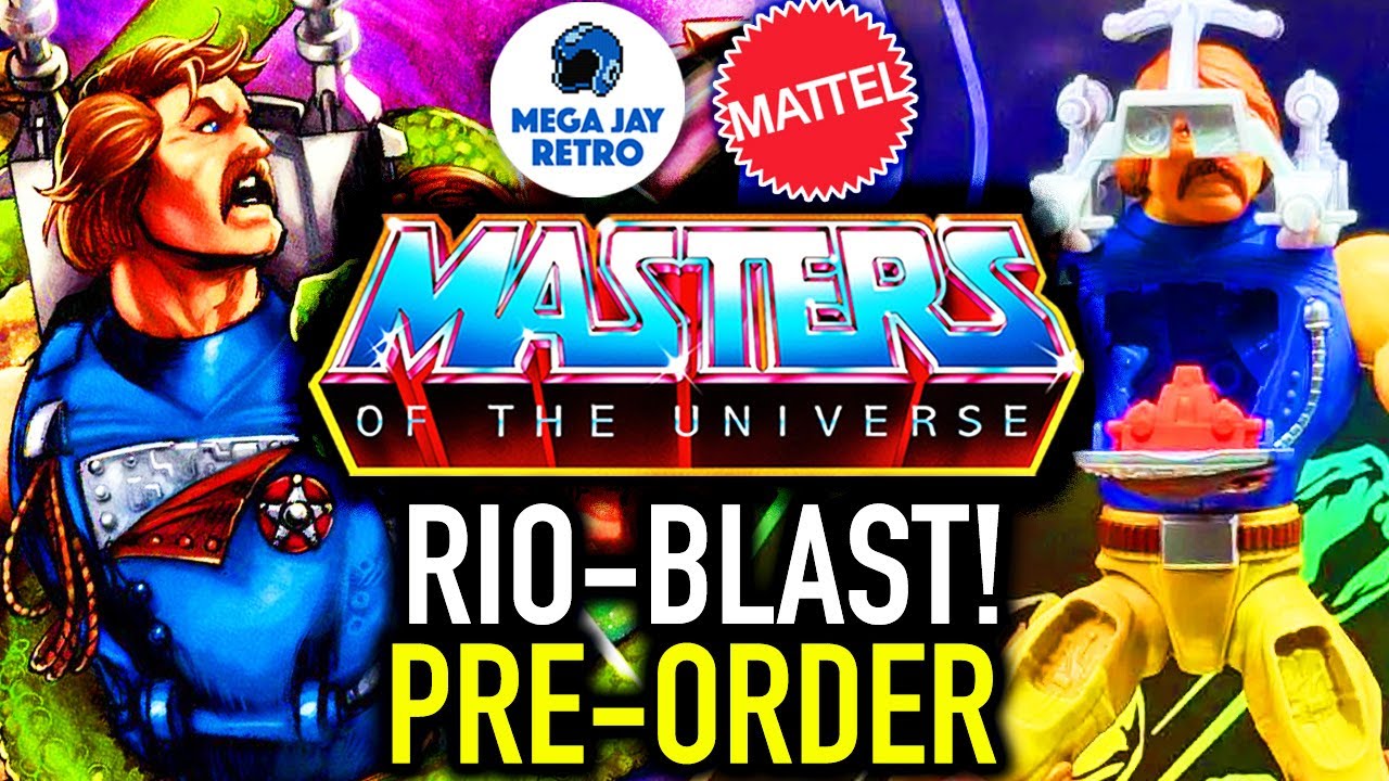Rio Blast MOTU Origins Pre-Order Details - Mega Jay Retro - YouTube