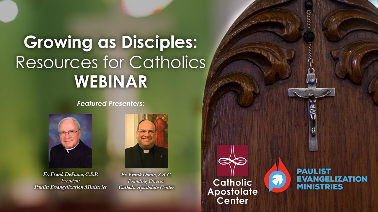 Growing as Disciples: Resources for Catholics - YouTube