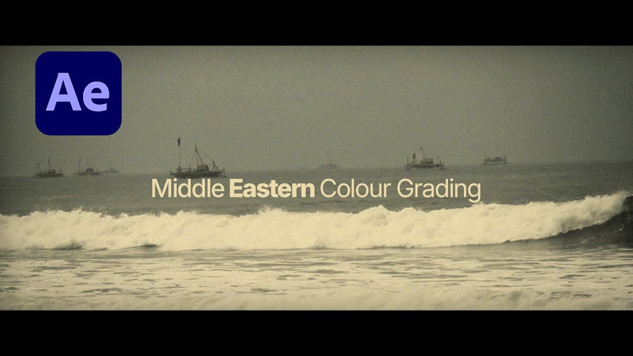 Warm - Do This "Middle Eastern" Colour Grading in After Effects. - YouTube