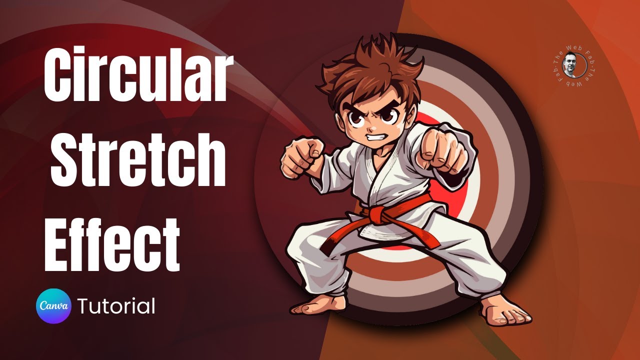 Circular Stretch Effect – Easy Canva Tutorial! - YouTube