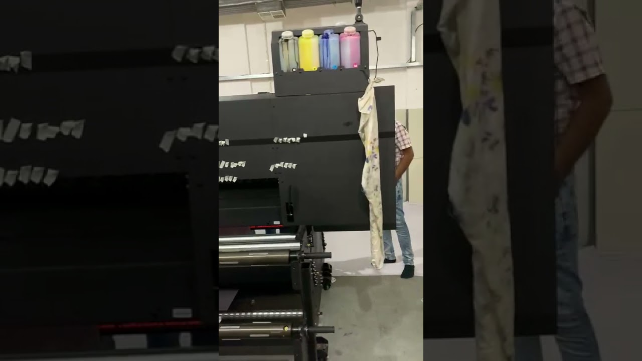 8 HEAD STAGGERED PRINTING - YouTube