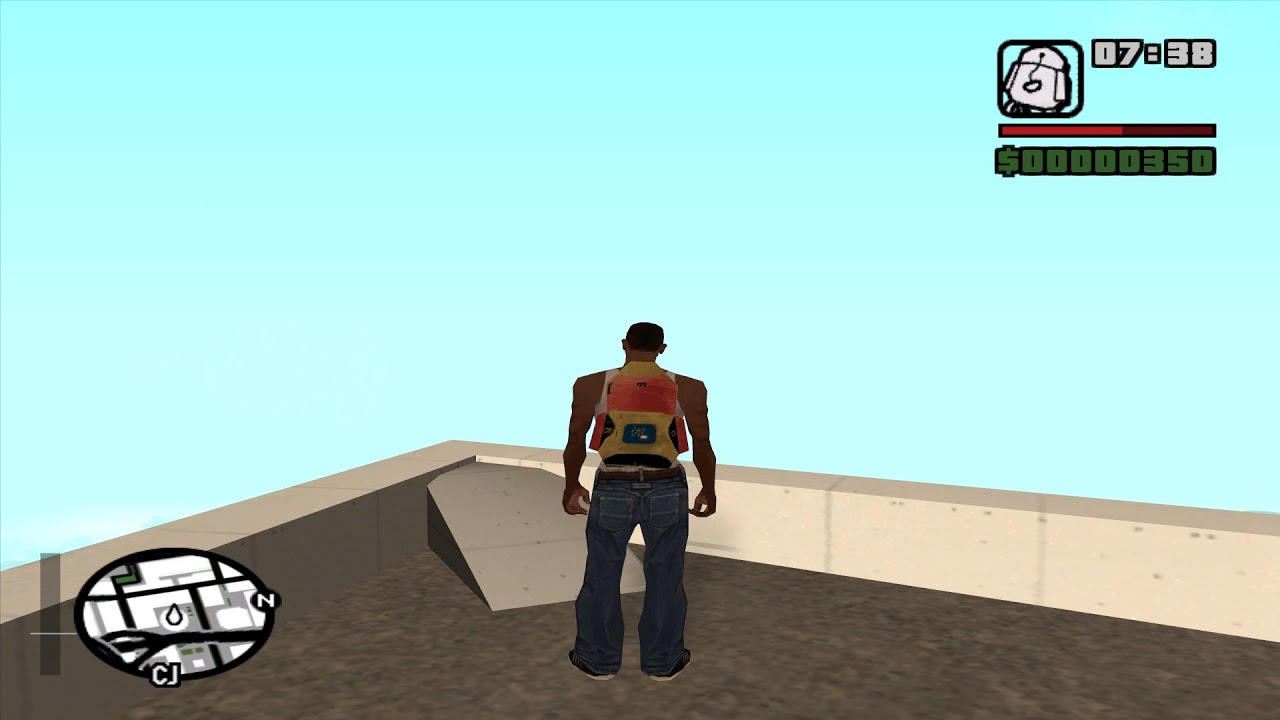 GTA San Andreas Parachute Location - YouTube