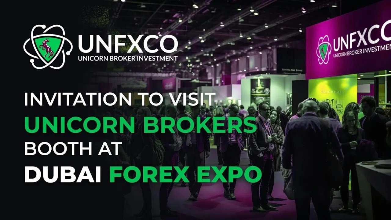 Invitation to Visit Unicorn Brokers Booth at Dubai Forex Expo - YouTube
