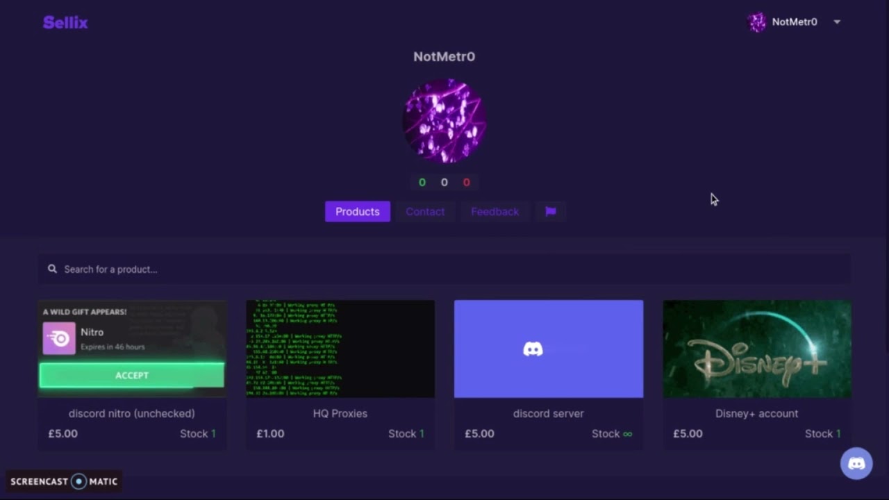 Sellix shop update (50% discount code) - YouTube