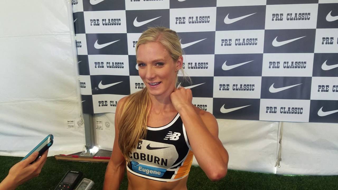 Emma Coburn Womens 3000 Steeplechase Pre Classic - YouTube