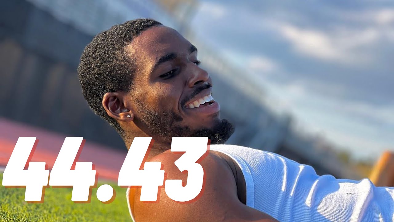 Sean Bailey 44.43 Personal Best 400m - YouTube