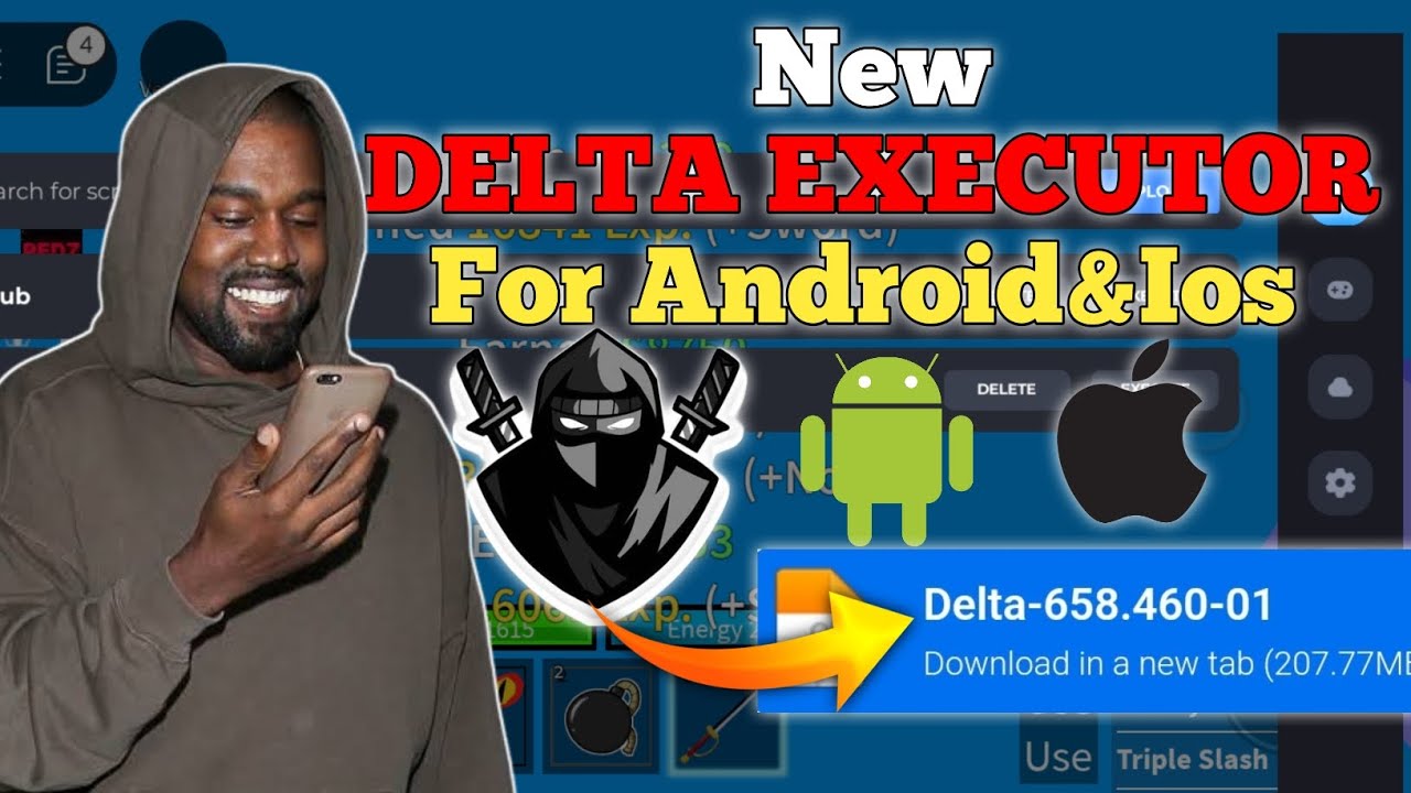 Delta Executor Mobile V658 ️Working Roblox New Update - Ios&Android ...