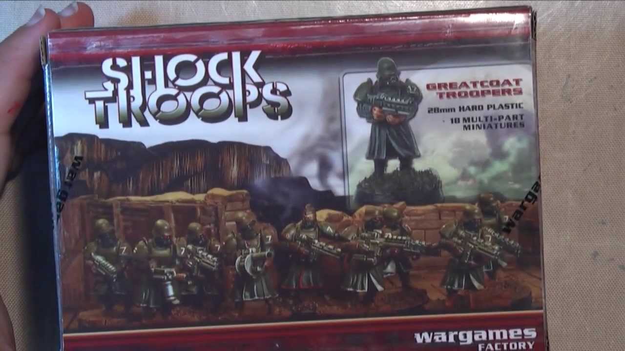 WARGAMES FACTORY: SHOCK TROOPS - YouTube