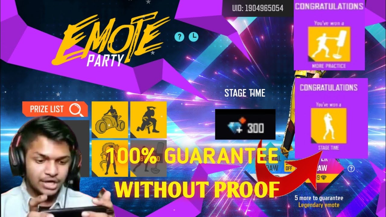 new remote party event complete only 300 diamond. - YouTube