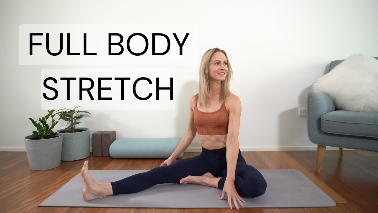 15 MIN YOGA FOR FLEXIBILITY & WELLBEING || Full Body Yoga Stretch - YouTube