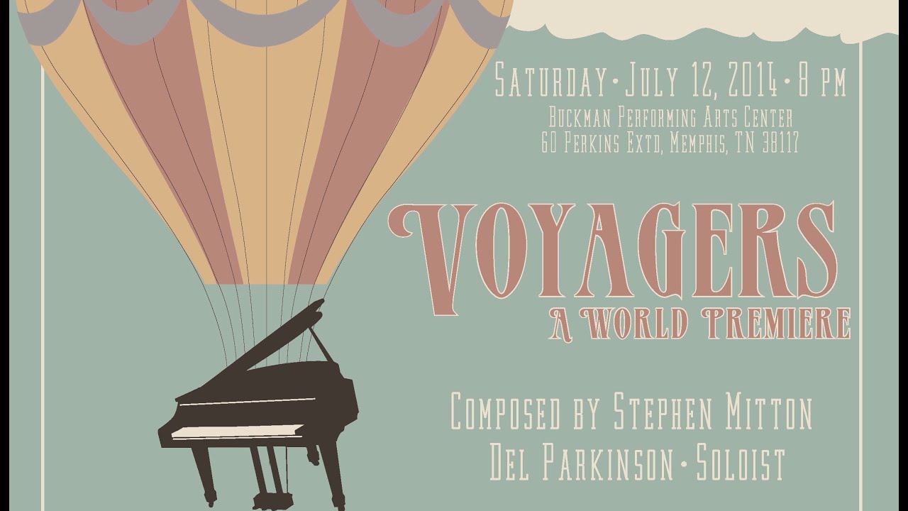 Stephen Mitton "Voyagers" Piano Concerto - YouTube