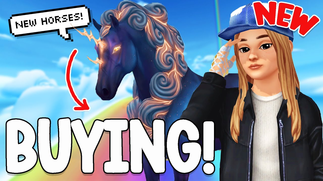 *BUYING* NEW SERENUS & BRONTE MAGICAL HORSES IN STAR STABLE!! - YouTube