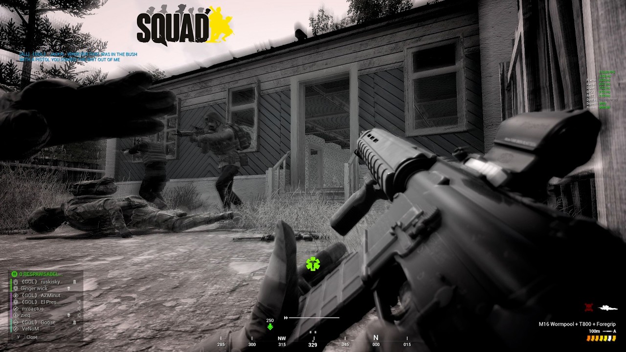 Squad Gameplay: GOL Full, Fast-Paced Game | Teamwork & Comms | Black ...