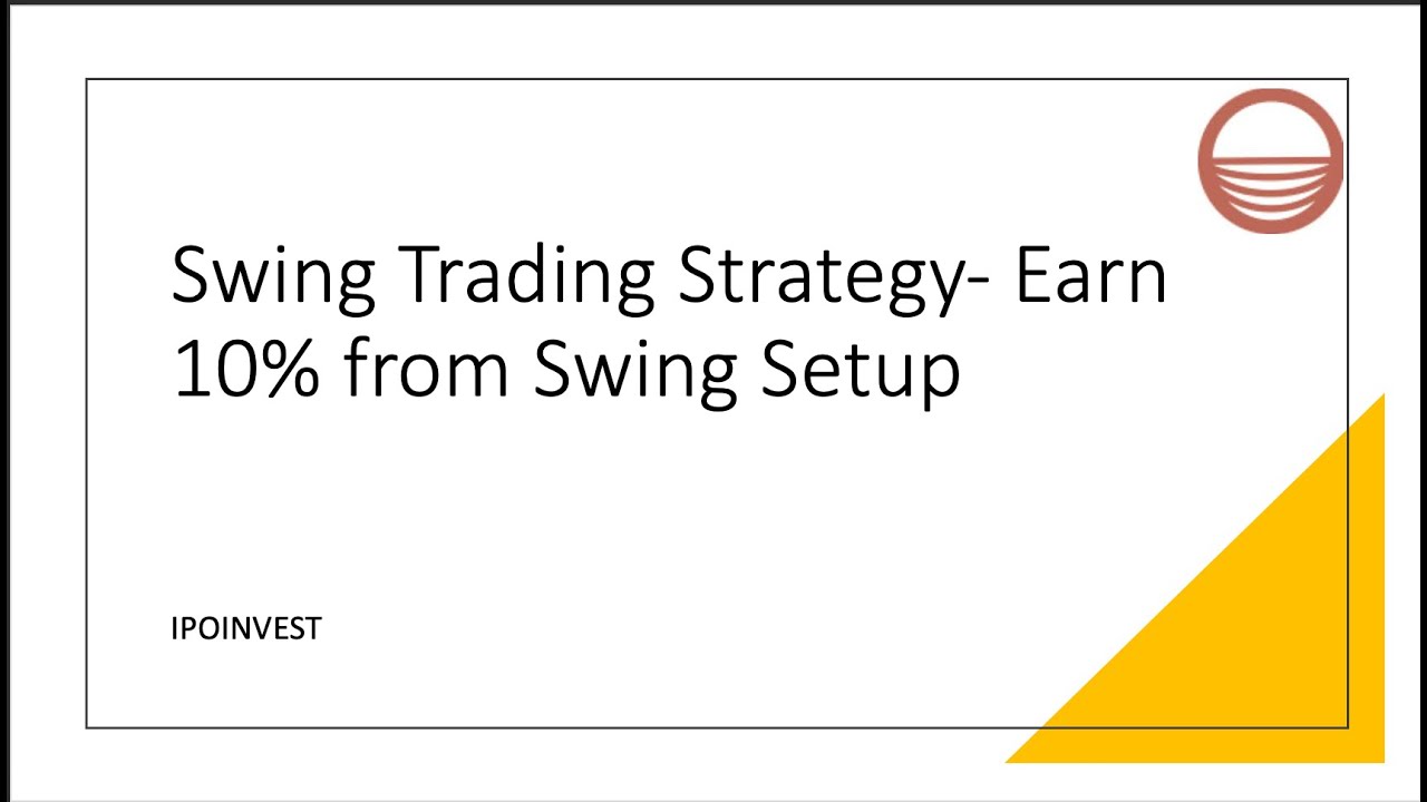 Swing Trading Setup | Earn 10 % From Swing Trading Strategy - YouTube