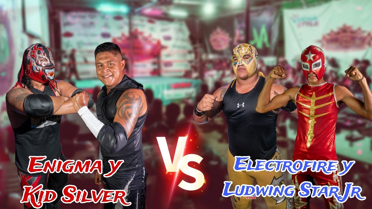 Kid Silver y Enigma vs Ludwing Star Jr y Electrofire - YouTube